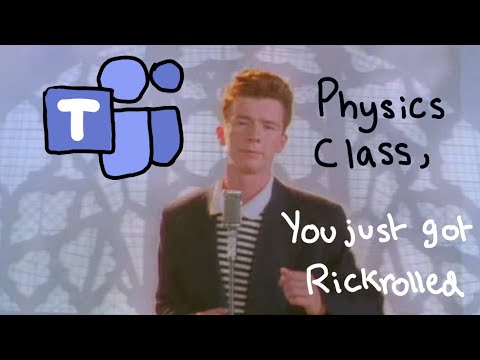 Rickrolling my class. (oh no) : 100 subscribers special :) - YouTube