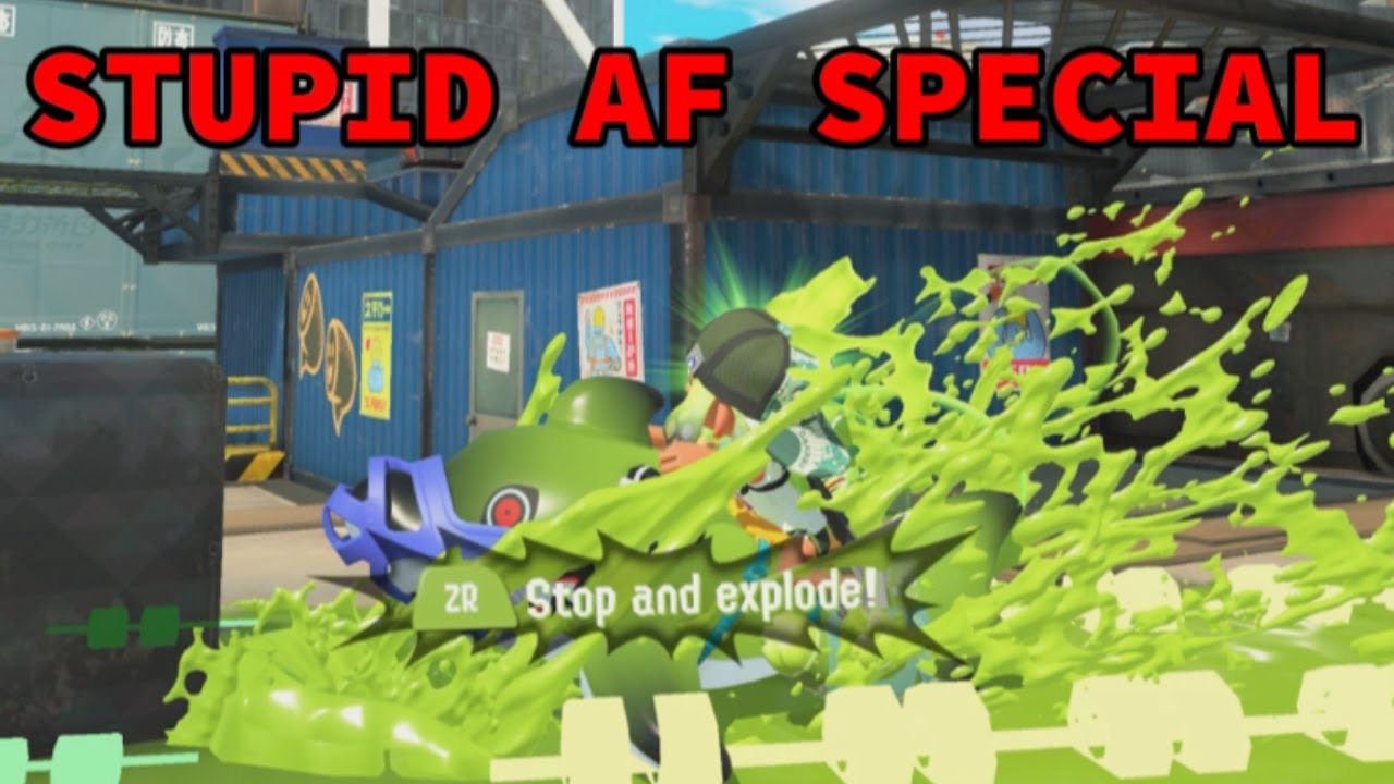 Reefslider Is The MOST USLESS SPECIAL??? (Splatoon 3) - YouTube
