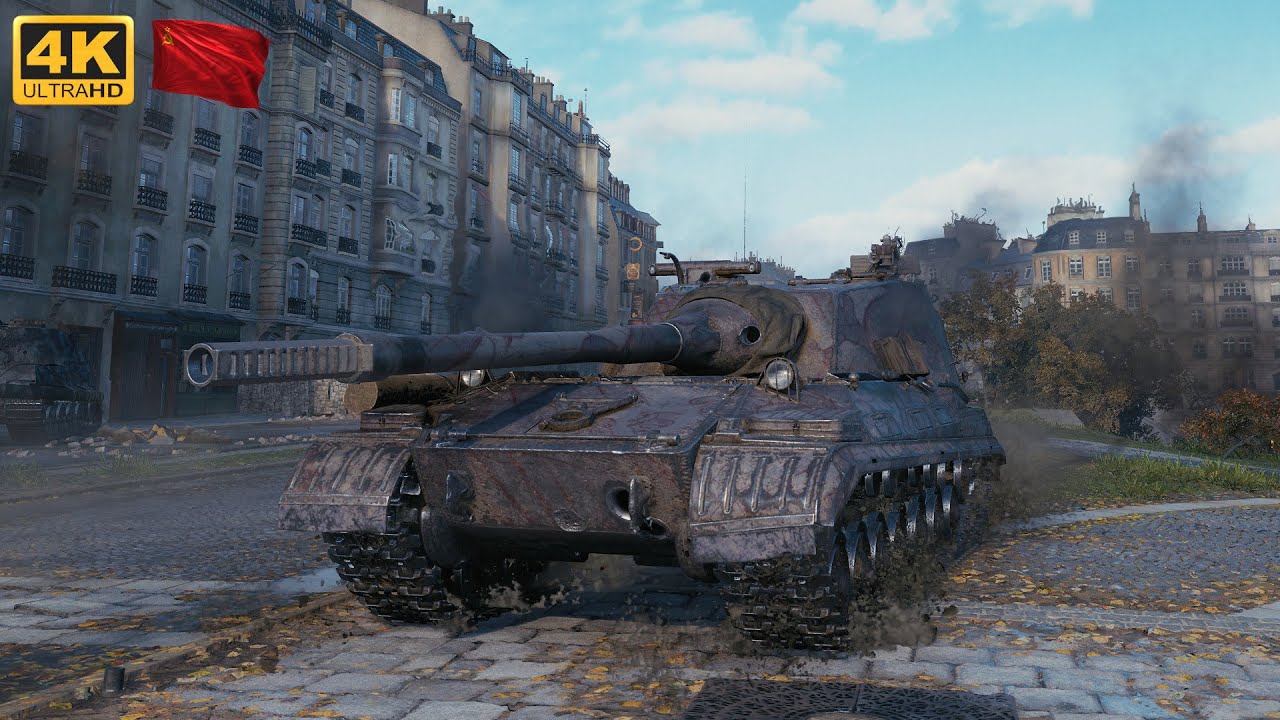 Object 268 Version 4 - Paris - World of Tanks - WoT - YouTube