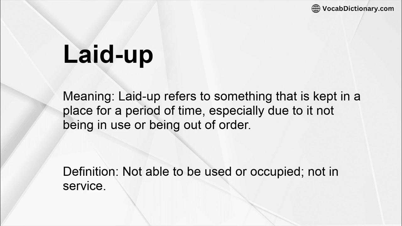 Laid up Meaning YouTube laid-up-meaning-youtube