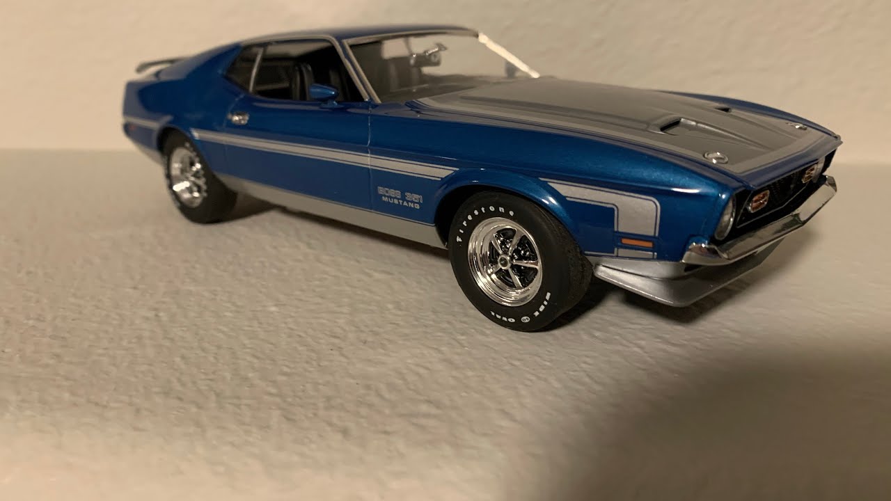 Revell 71 Boss Mustang Final!!! - YouTube