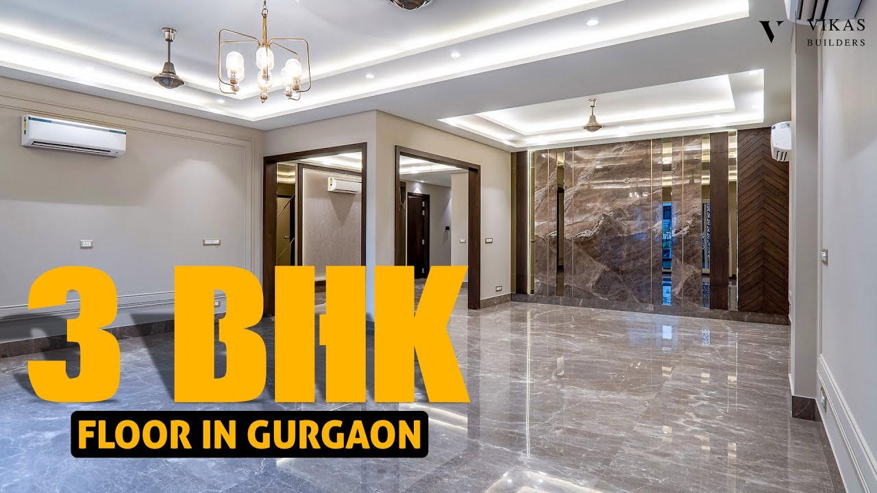 Beautiful Builder Floor Delhi NCR II Property tour II Vikas builders - YouTube