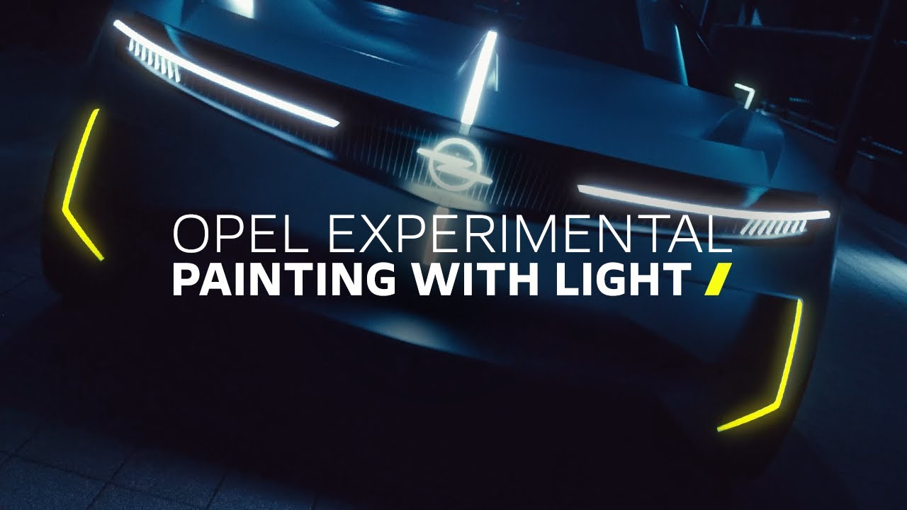 Opel Experimental – Painting With Light - YouTube