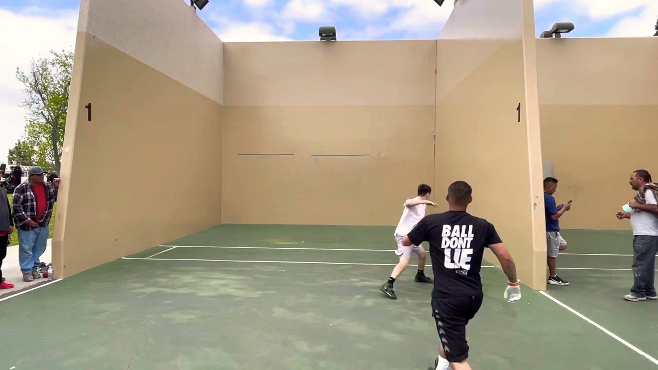 3Wall Handball Joshua vs Angel Game 2, Main Tournament. California ...
