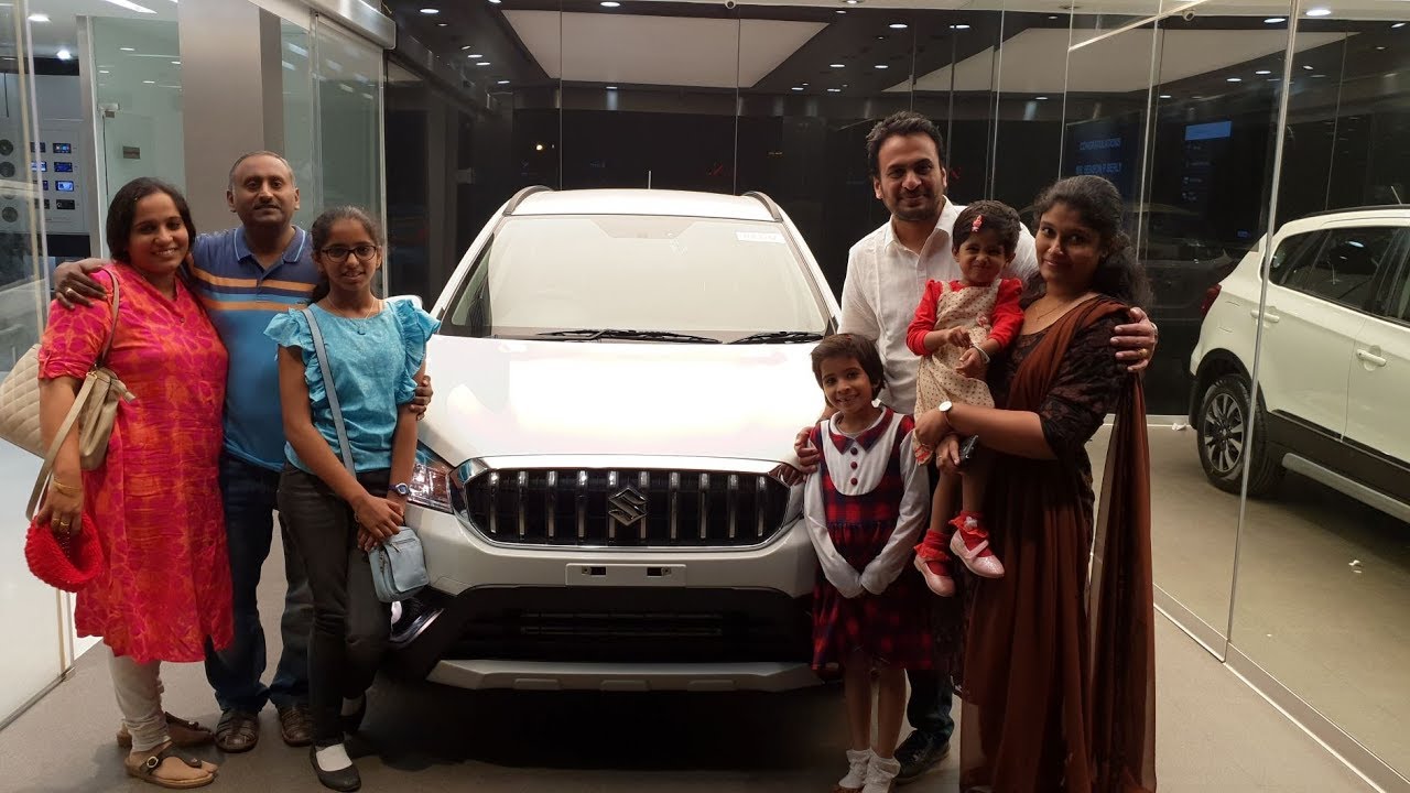 Taking Delivery of Maruti Suzuki S Cross|Cake Cutting,Celebration ...