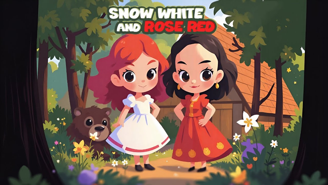 Snow White and Rose Red 🌹 ️ | A Magical Fairy Tale! 🎙️ - YouTube