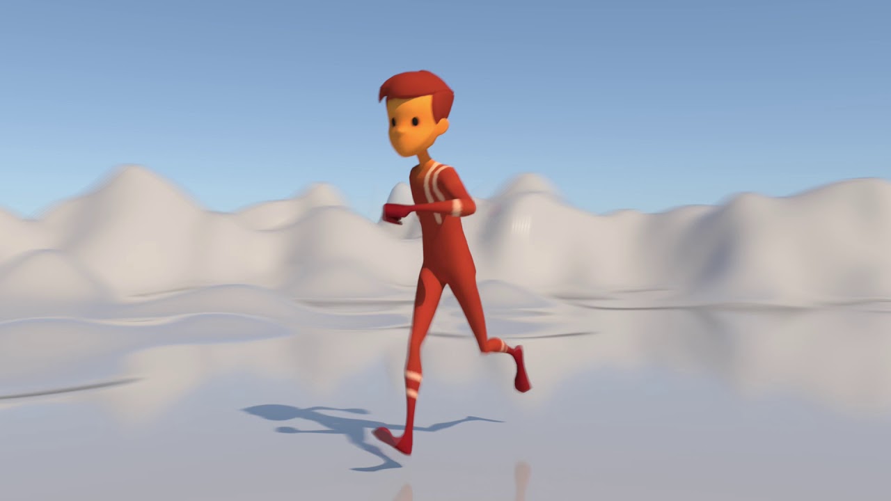 Maya Animation Run Cycle - YouTube