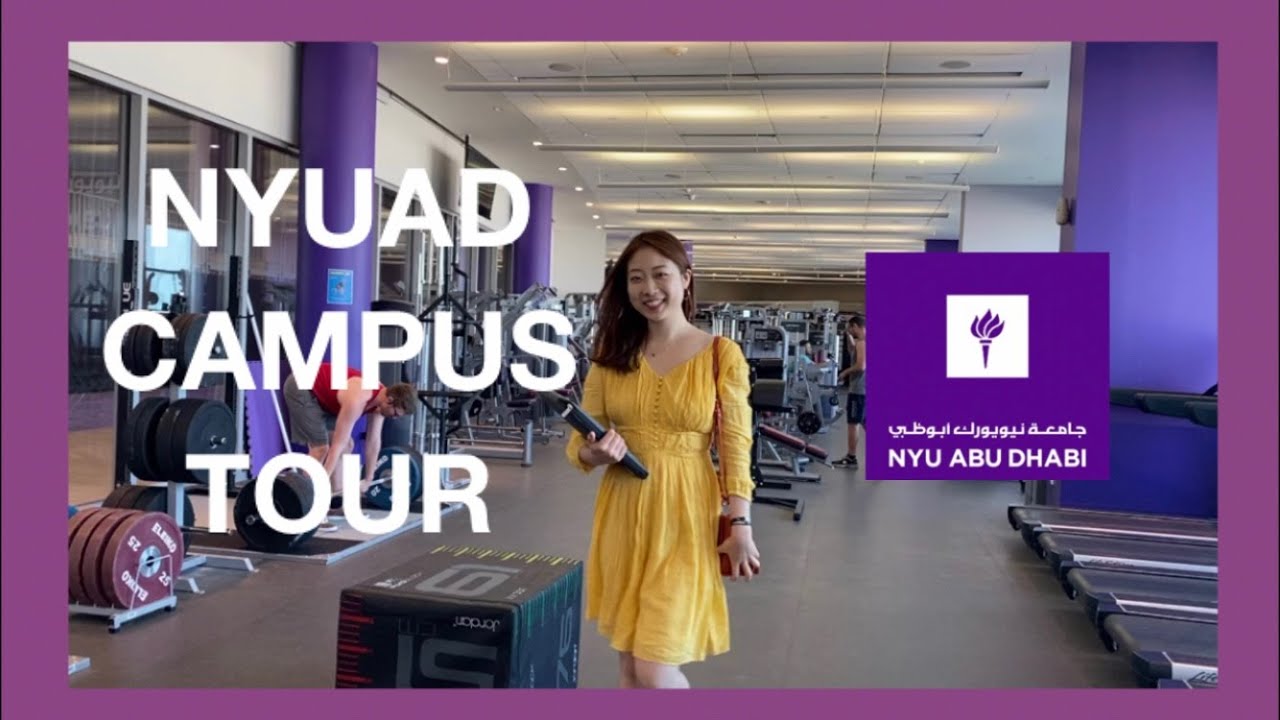 Virtual Campus Tour of New York University Abu Dhabi! Come tour with me ...