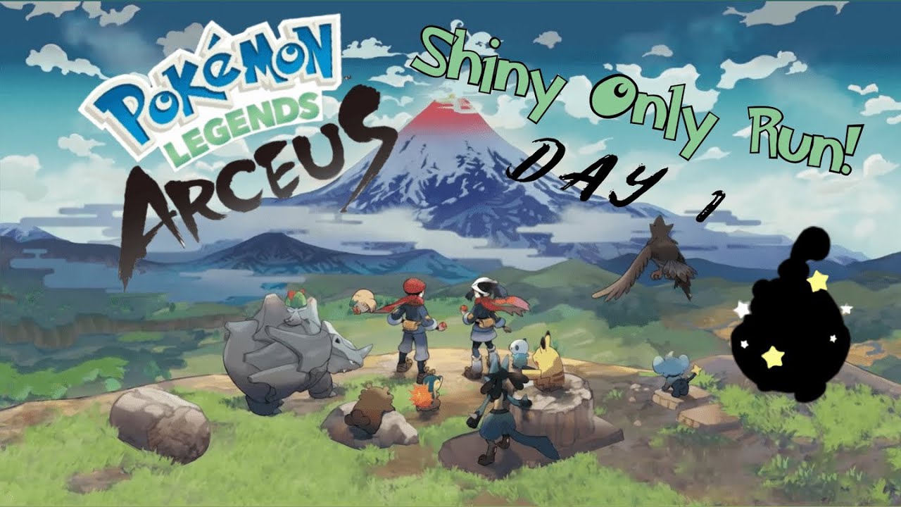 Pokémon Legends Arceus Shiny Only Run: Day 1! - YouTube