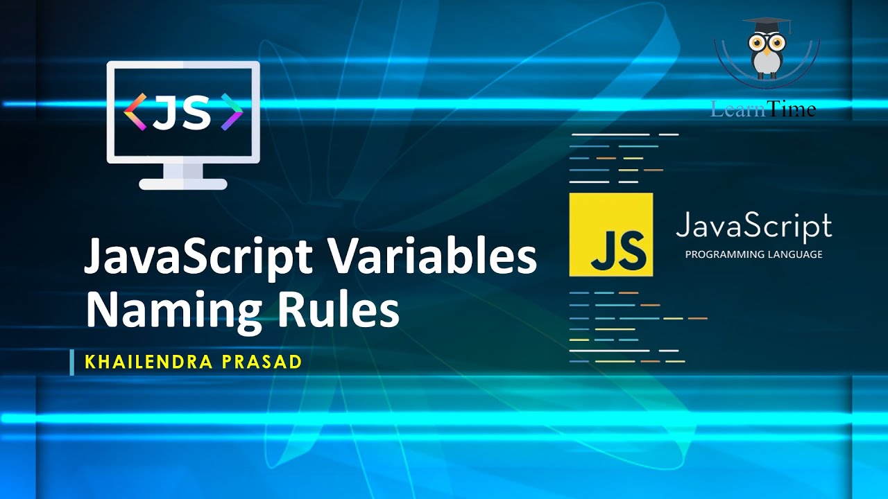 Variable Naming Rules Javascript Variable Javascript Tutorial 4969