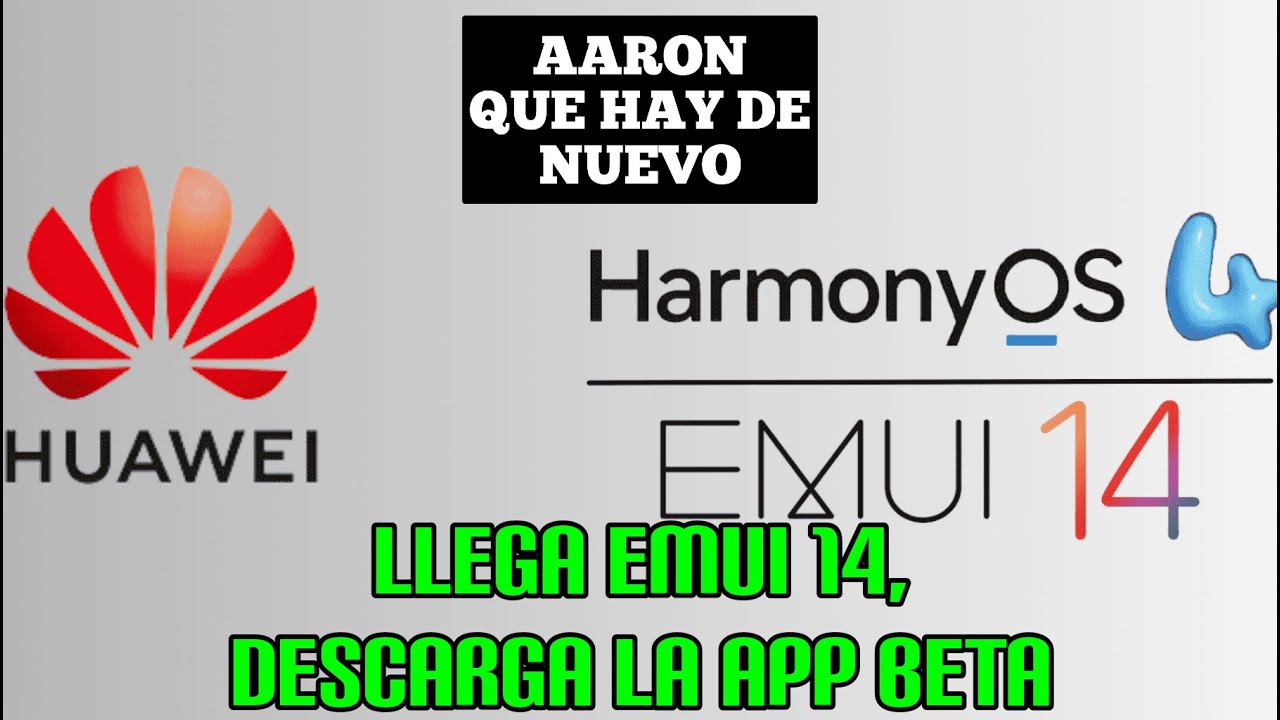 EMUI 14 HA LLEGADO, DESCARGA AQUI LA APP BETA - YouTube
