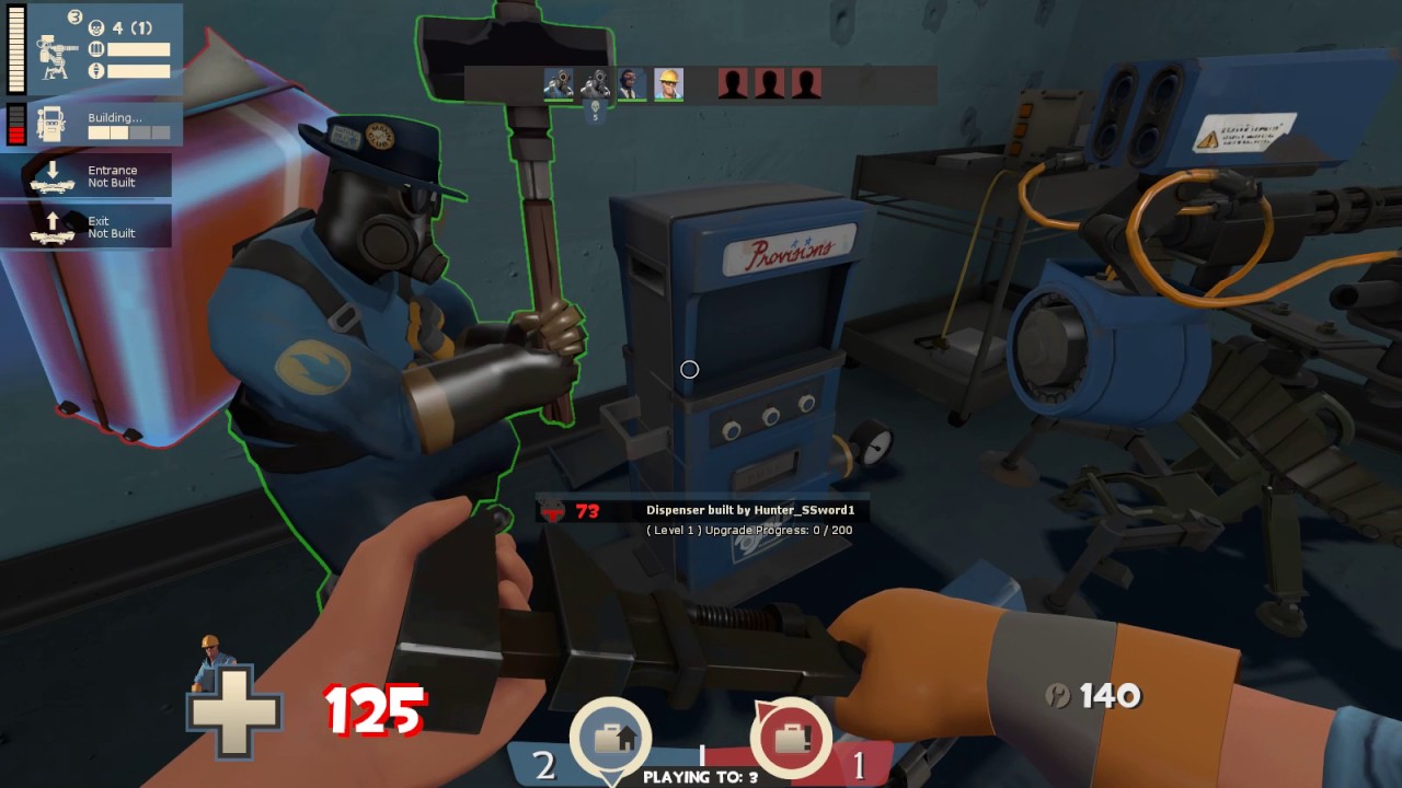 BEST ENGINEER CAMP POINT IN TF2 2017 COUNTERS ALL CLASSES!!!! - YouTube