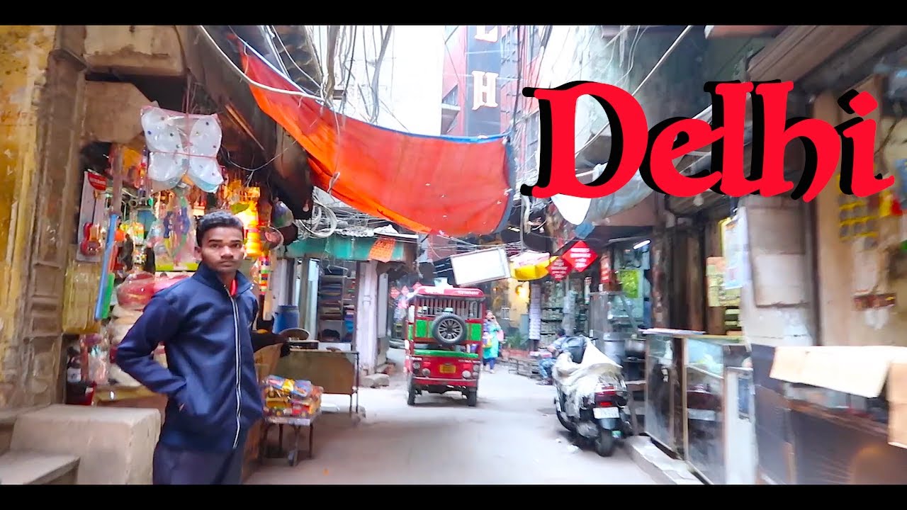 PAHARGANJ TOUR | DELHI RAILWAY STATION and MAIN BAZAAR | पहाड़गंज ...