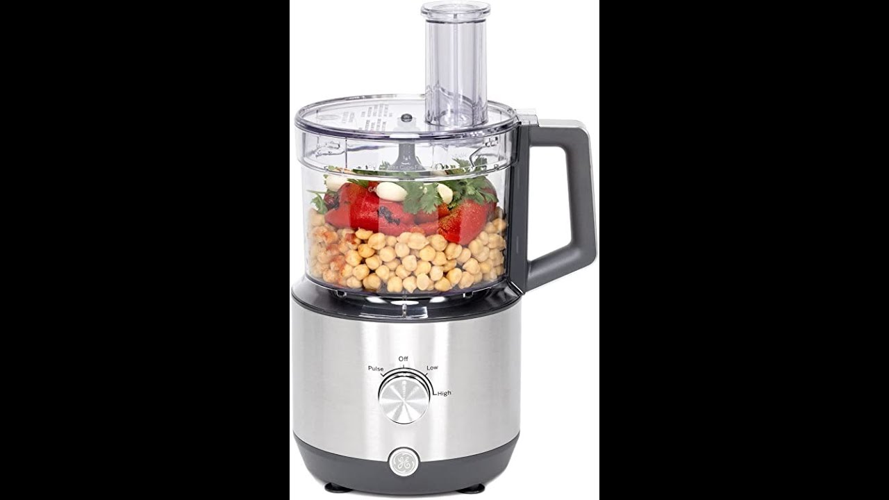 Review GE Food Processor | 12 Cup | Complete With 3 Feeding Tubes 2021 ...