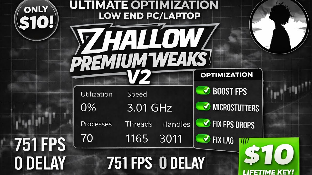 $10 PC Tweaks = INSANE FPS Boost (+60–200 FPS) - YouTube