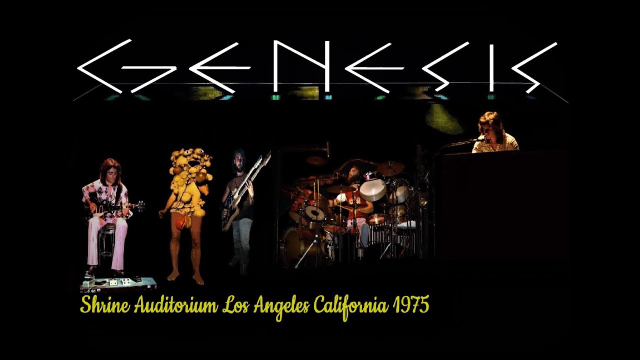 GENESIS~Shrine Auditorium 1975 (Remastered) - YouTube