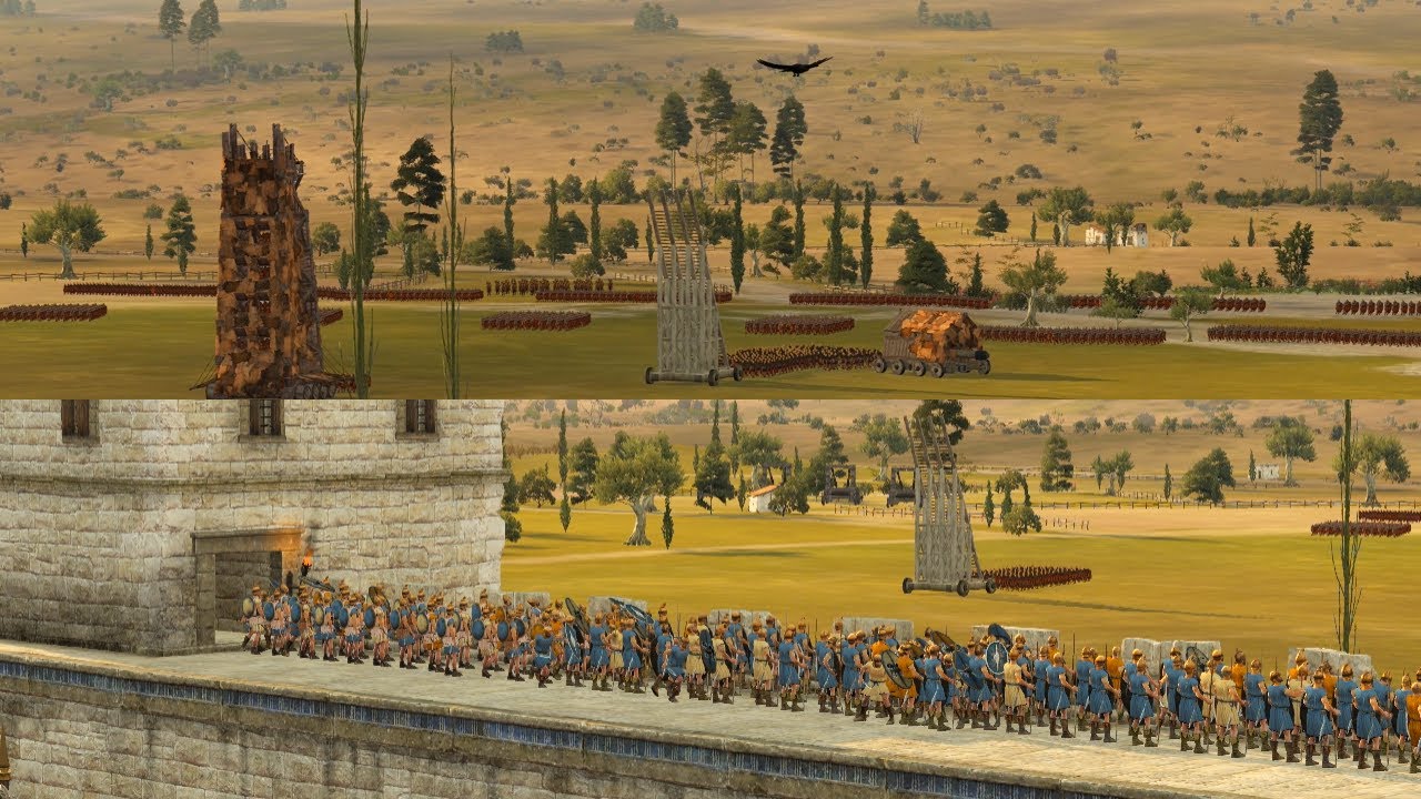 ROME vs ATHENS (Battle in Athens) | Total war Rome 2 - YouTube