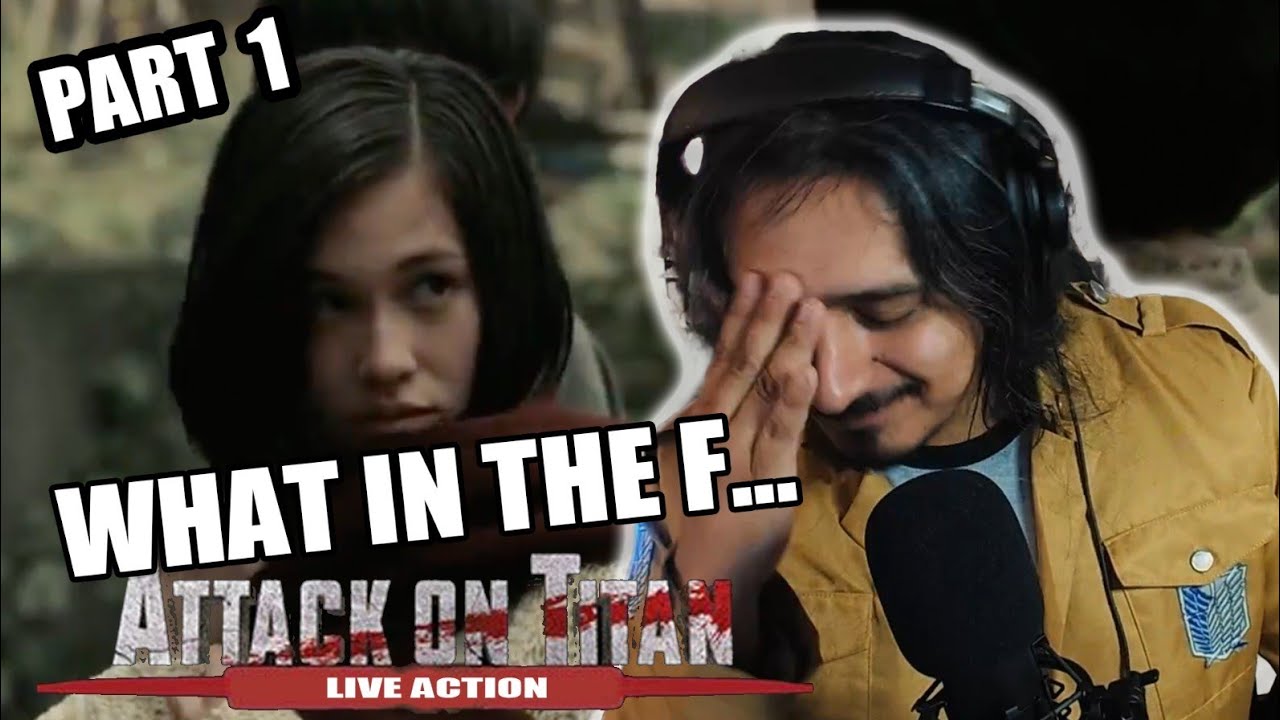 WTF.... Attack on Titan Live Action Movie Reaction - YouTube