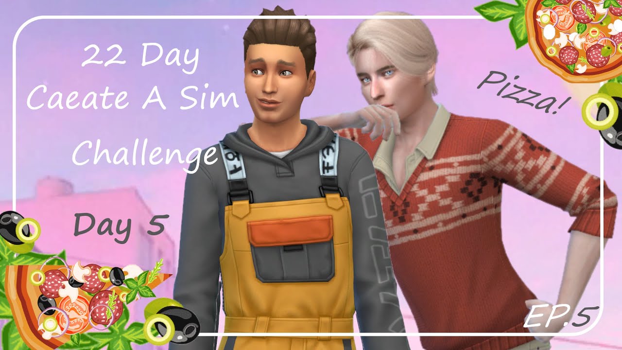 The Sims 4 | Day 5 Food | 22 Day Create A Sim Challenge - YouTube