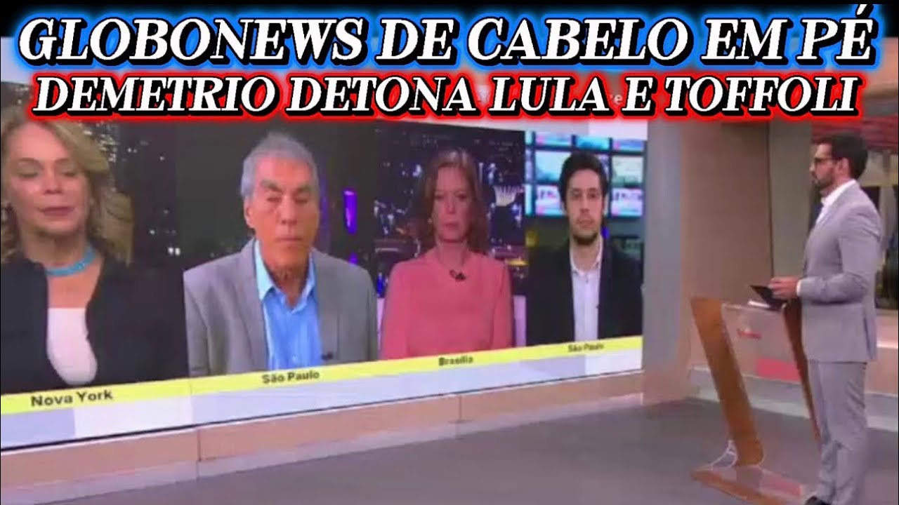 😲DEMETRIO MAGNOLI VAI DE VOADORA EM LULA E TOFFOLI E COLEGAS SE ...