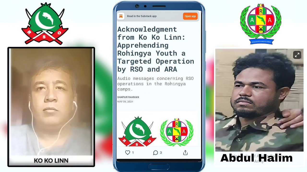 KO KO Lin A message Against of Rohingya refugees - YouTube