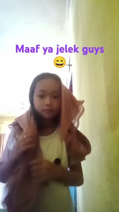 maaf banget jelek ya 😄 - YouTube