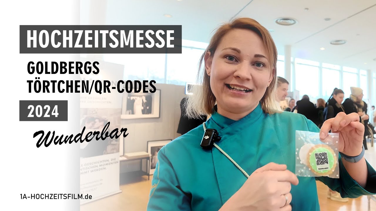 Essbare QR-Codes Goldbecks Törtchen Hochzeitstorten - Hochzeitsmesse ...