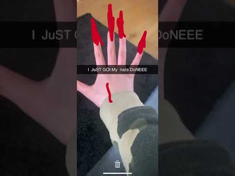 POV: Emily got her nails done