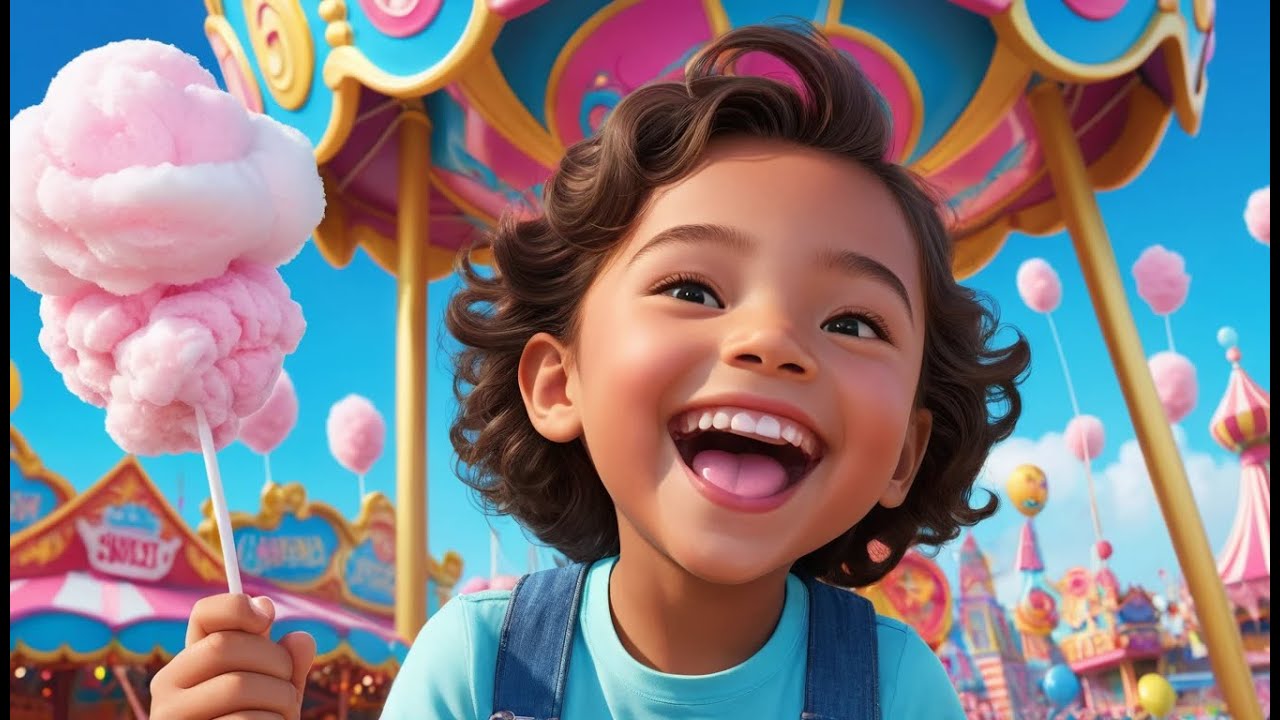 Cotton Candy, Sweet and Light Delight | Whimsical Candy Song for Kids ...