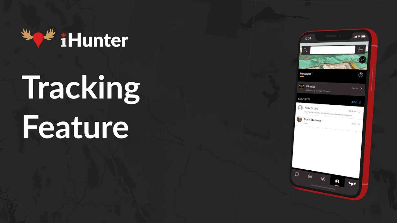 iHunter App - Tracking Tutorial - YouTube