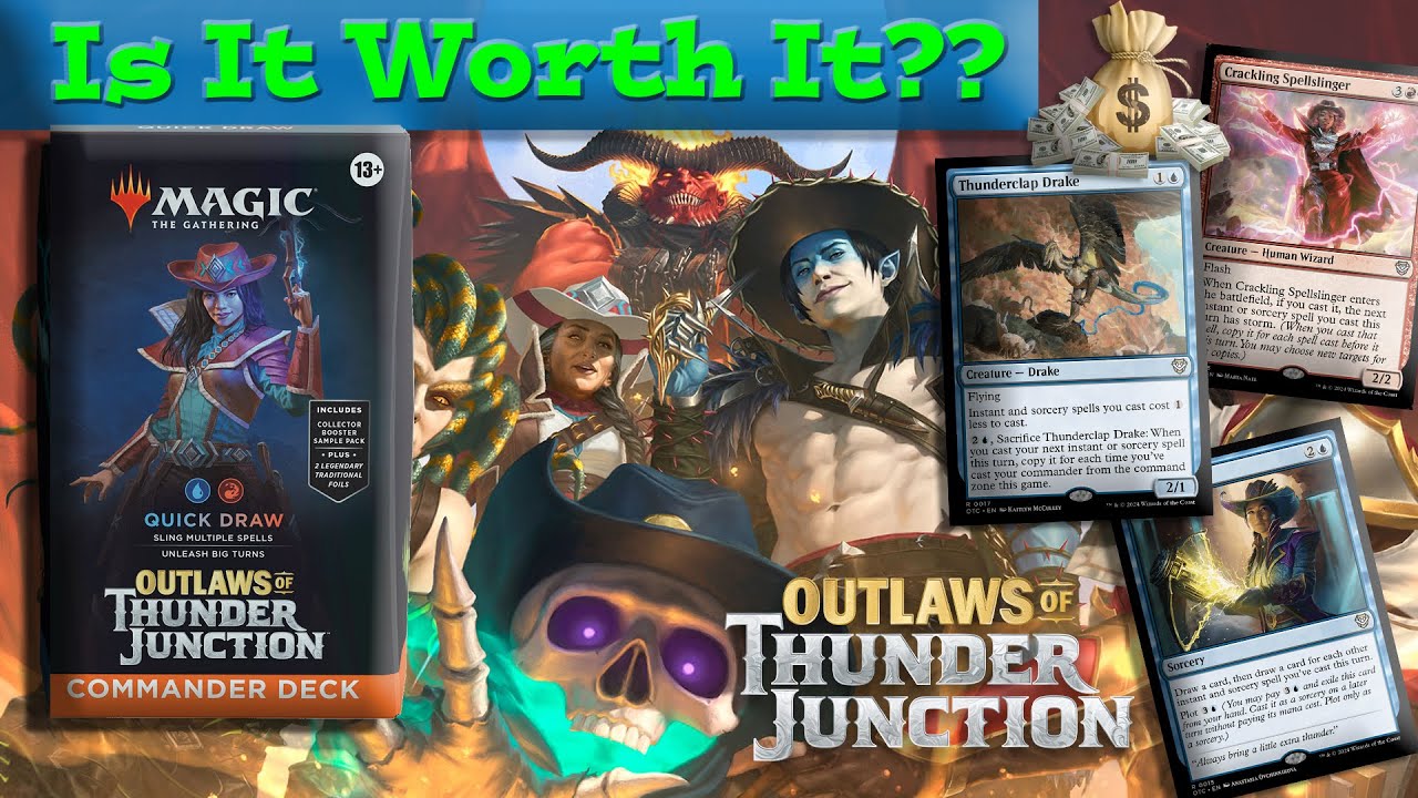 💰💸 Is The Quick Draw Commander Deck Worth it? 💸💰 - YouTube