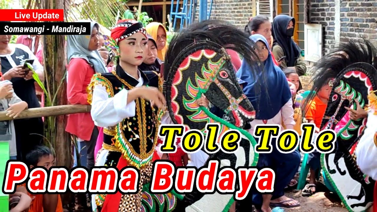 Panama Budaya Tole Tole di Jengkolan Somawangi - YouTube