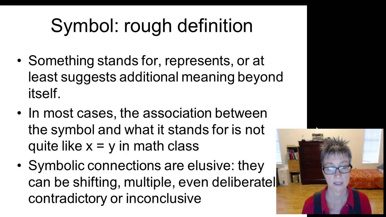 Narrative Elements Chapter 3A: Symbol and Interpretation - YouTube