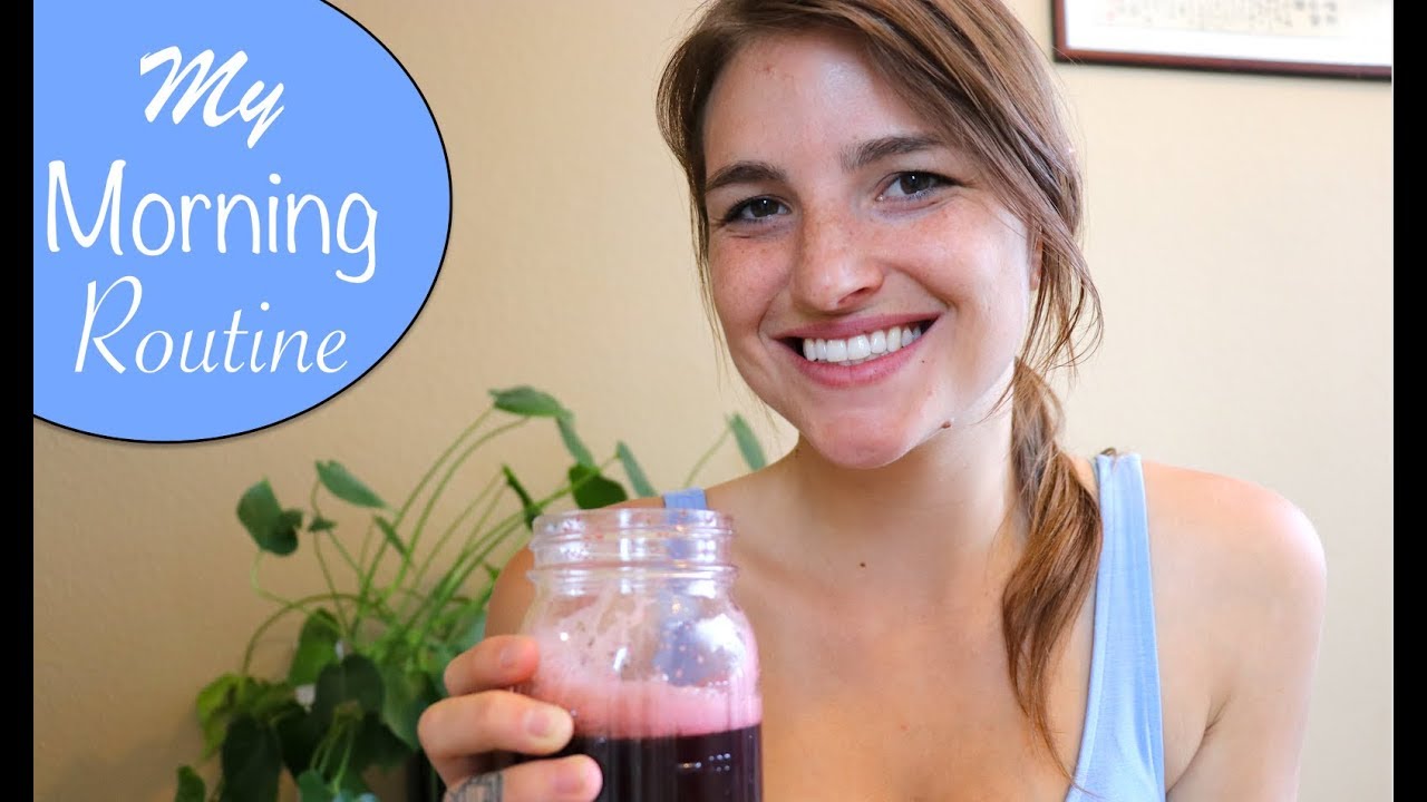 MY HEALTHY MORNING ROUTINE | Wake Up With Me!! - YouTube