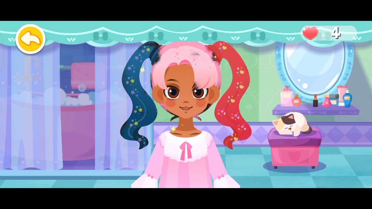 Bermain Game Babybus Tata Rias Putri | Bermain Bersama Adik | Menghias ...