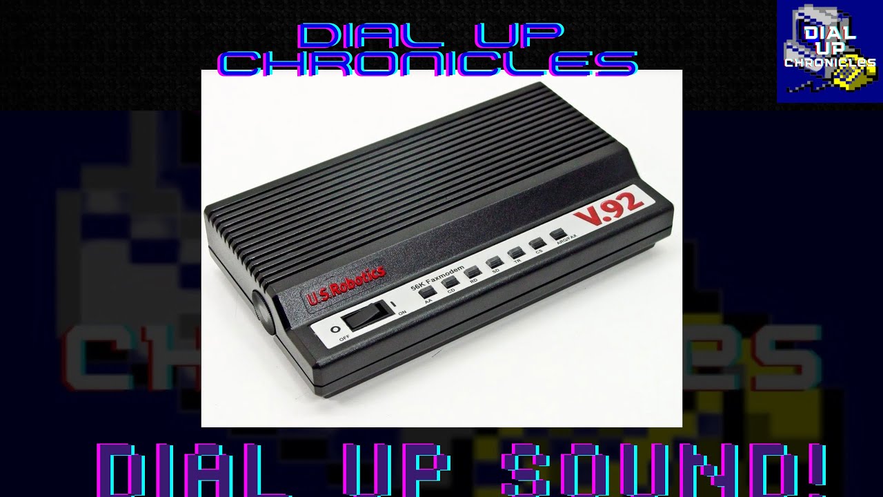 U.S. Robotics 56k Faxmodem Testing & Review! - YouTube