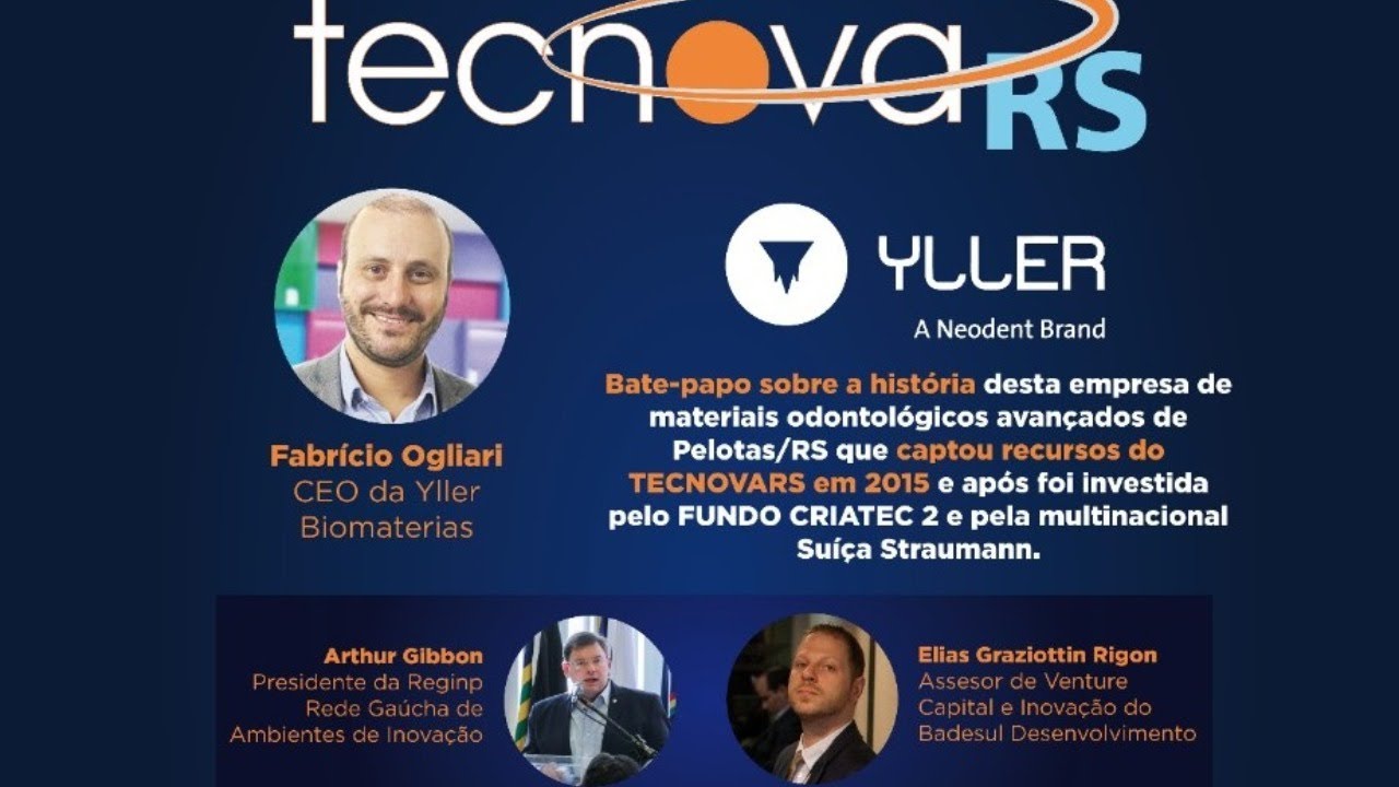 Tecnova/RS - Bate-papo com o CEO da Yller Biomaterias - YouTube