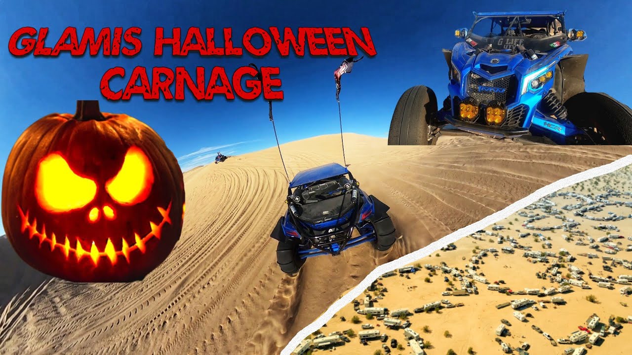 CAMP RZR WORLDS BEST Sand DUNES Glamis Halloween 2022 Day 1 EP 268 ...