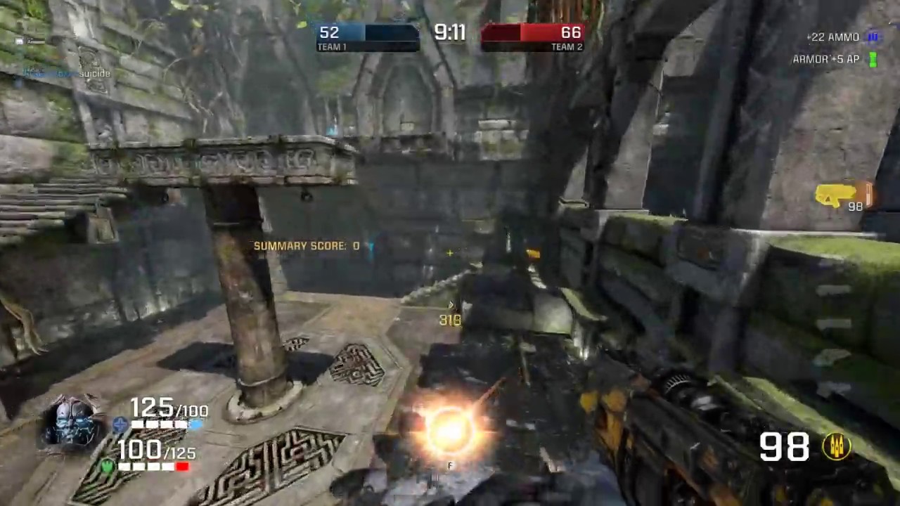 Quake Champions VOXEL Railgun - YouTube