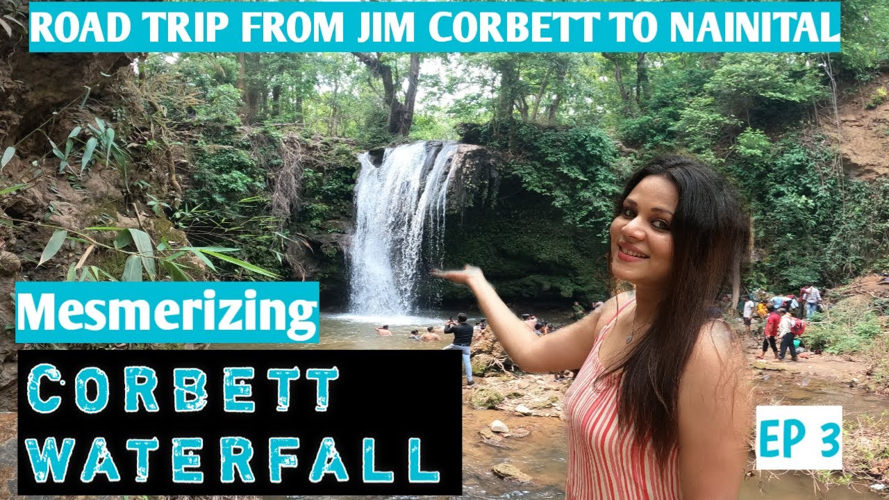 Corbett waterfall ||corbett waterfall jim Corbett ||Road trip from Jim ...