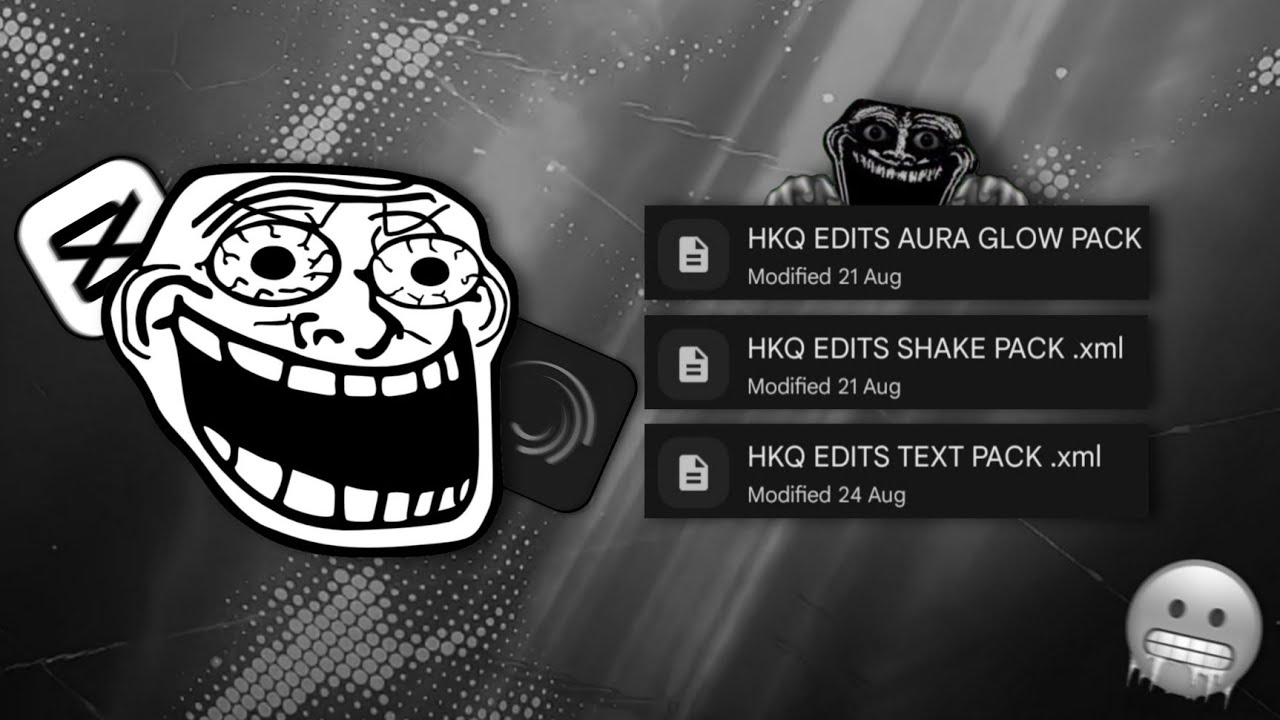HKQ EDITS Troll Face Pack Unleashed 🗿 Massive Editing Tutorial ...