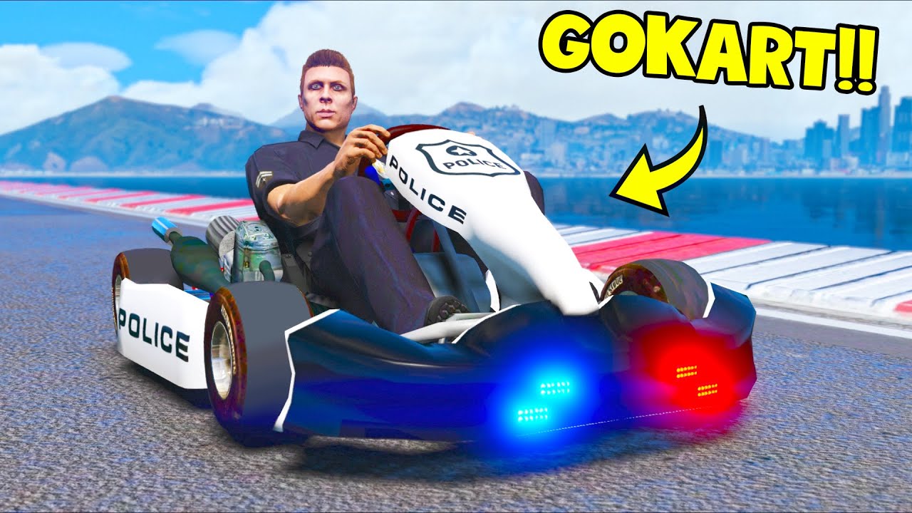 I found a Police GO KART, let's be COPS!! (GTA 5 Mods) - YouTube