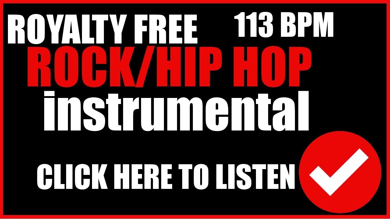 Rock/Hip Hop Royalty Free Beat 113 BPM - YouTube