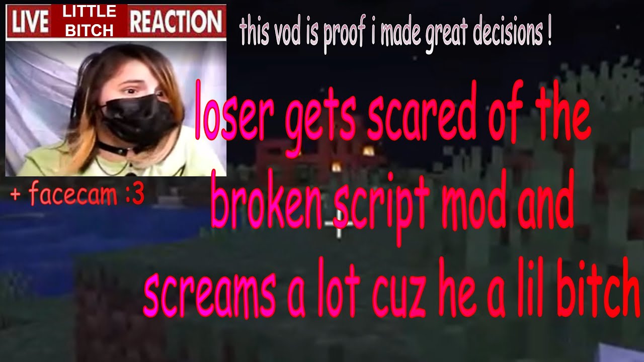 guy who gets scared easily plays a horror mod ( he might get scared ...