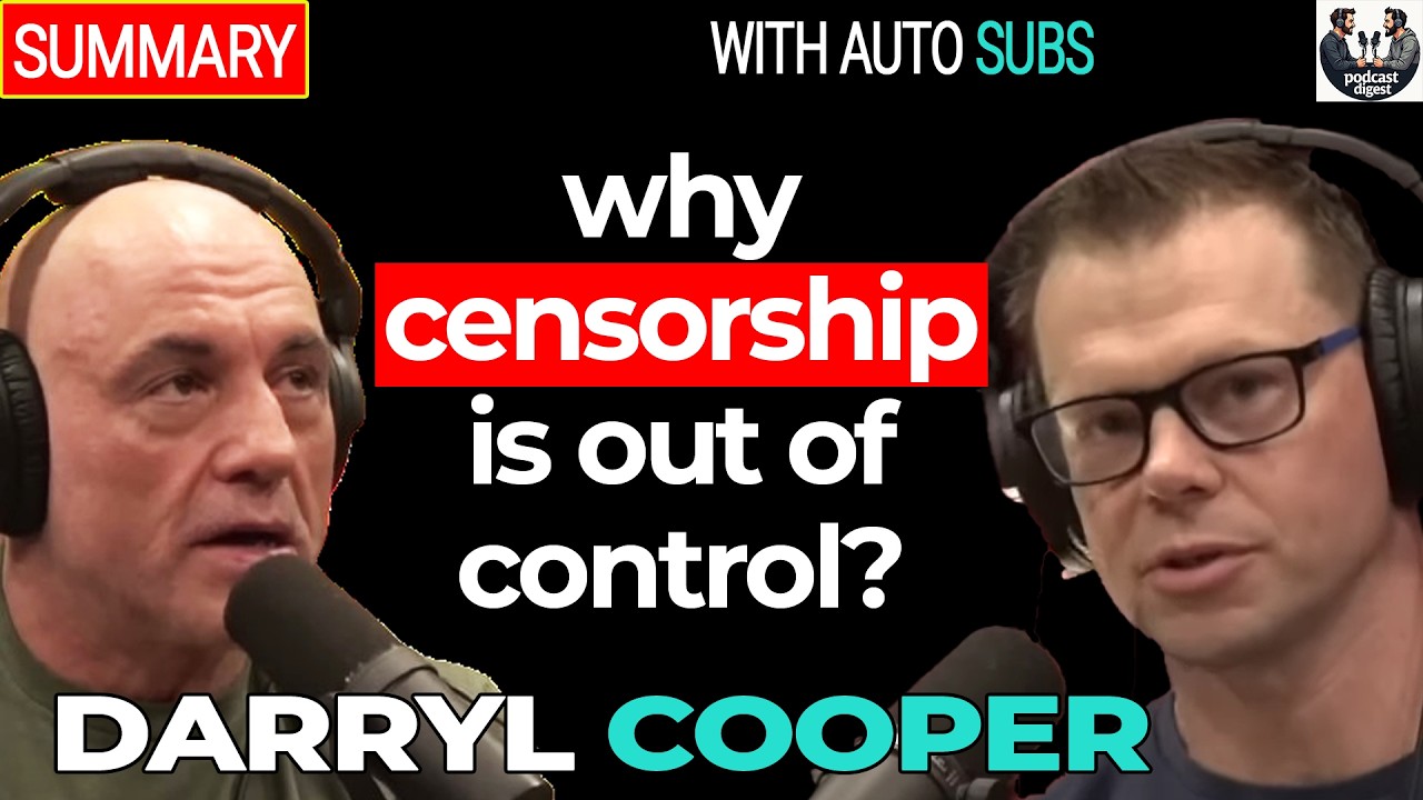 Joe Rogan & Darryl Cooper EXPOSE Media Manipulation, War, & Censorship ...