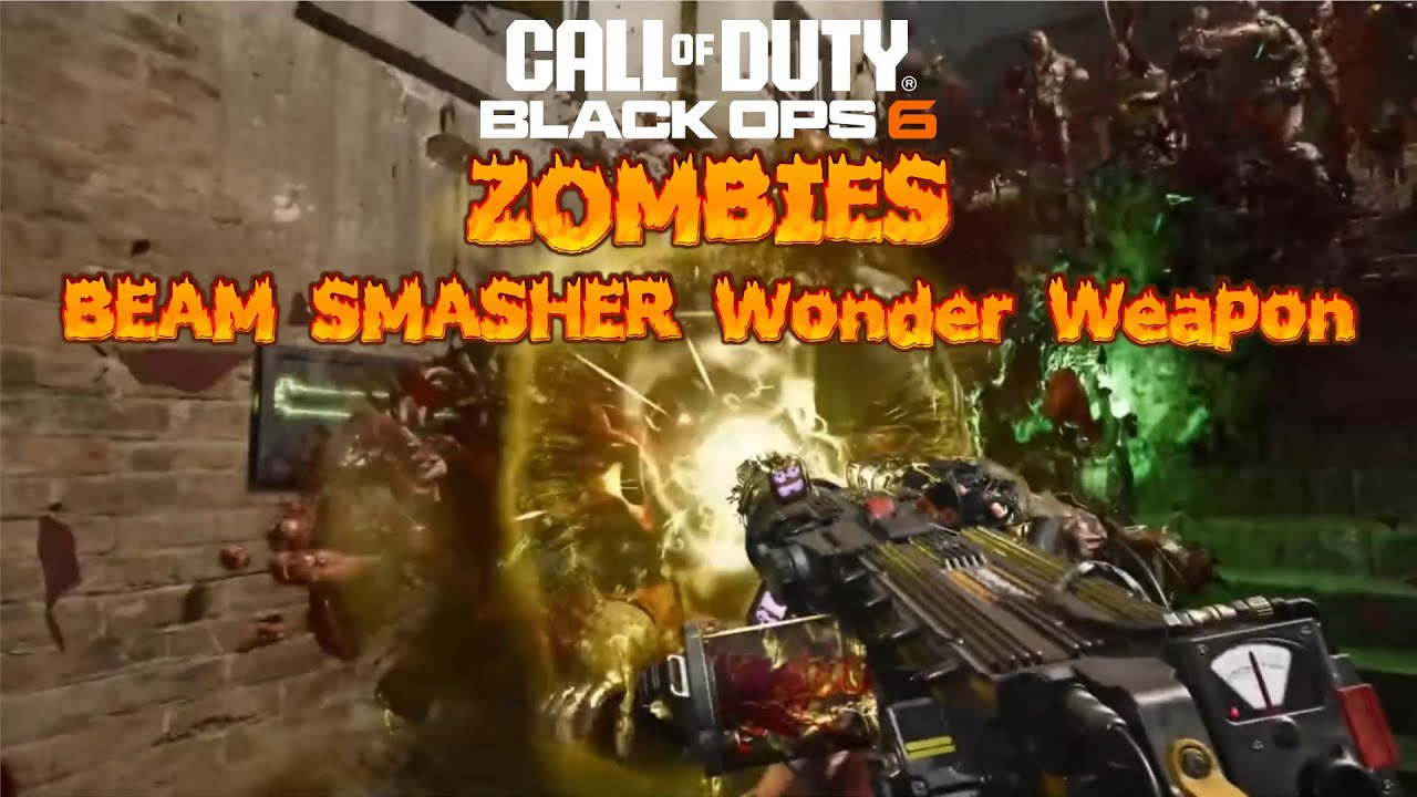 NEW! Black Ops 6 BEAM SMASHER Wonder Weapon (Preview) - YouTube