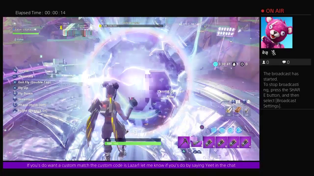 Fortnite season X event in (creative) - YouTube