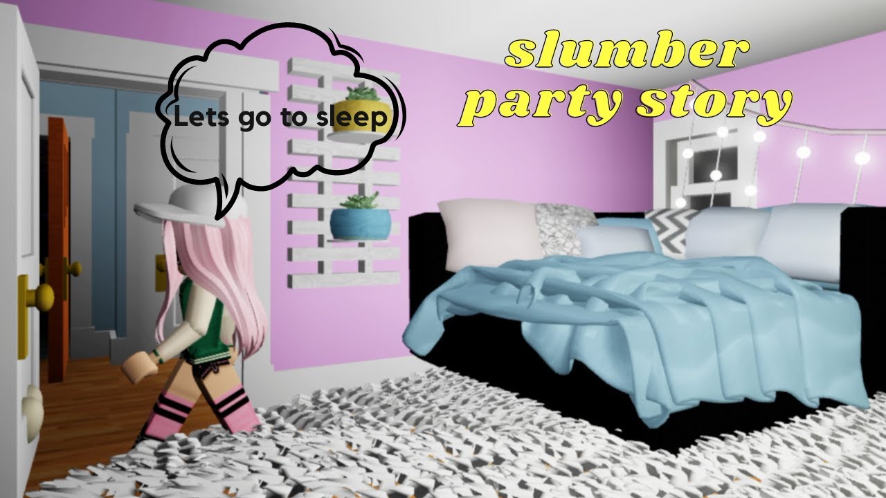 Slumber Party Story / Roblox - YouTube
