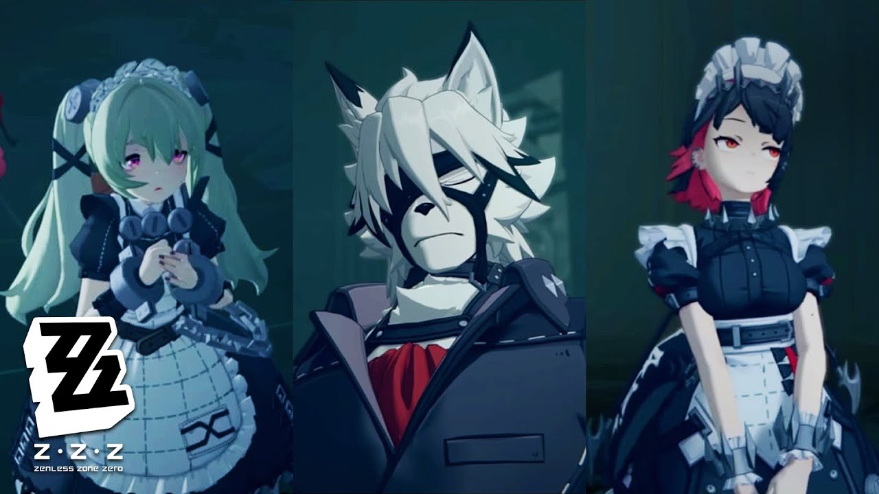 Corin & Ellen Joe embarrass Lycaon cutscene 😂 | ZZZ - YouTube