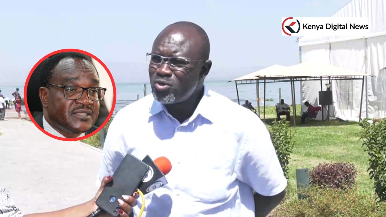 WE WERE NOT HAPPY! MP David Ochieng Blasts CS Julius Ogamba Over ...